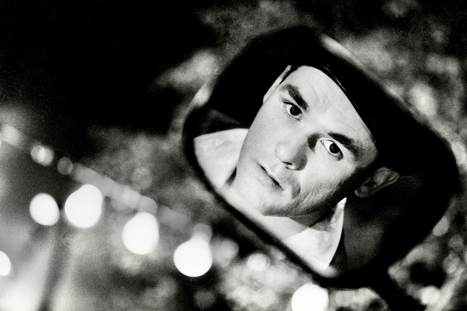 Billy Mackenzie on the set of the Heart of Glass video 1988