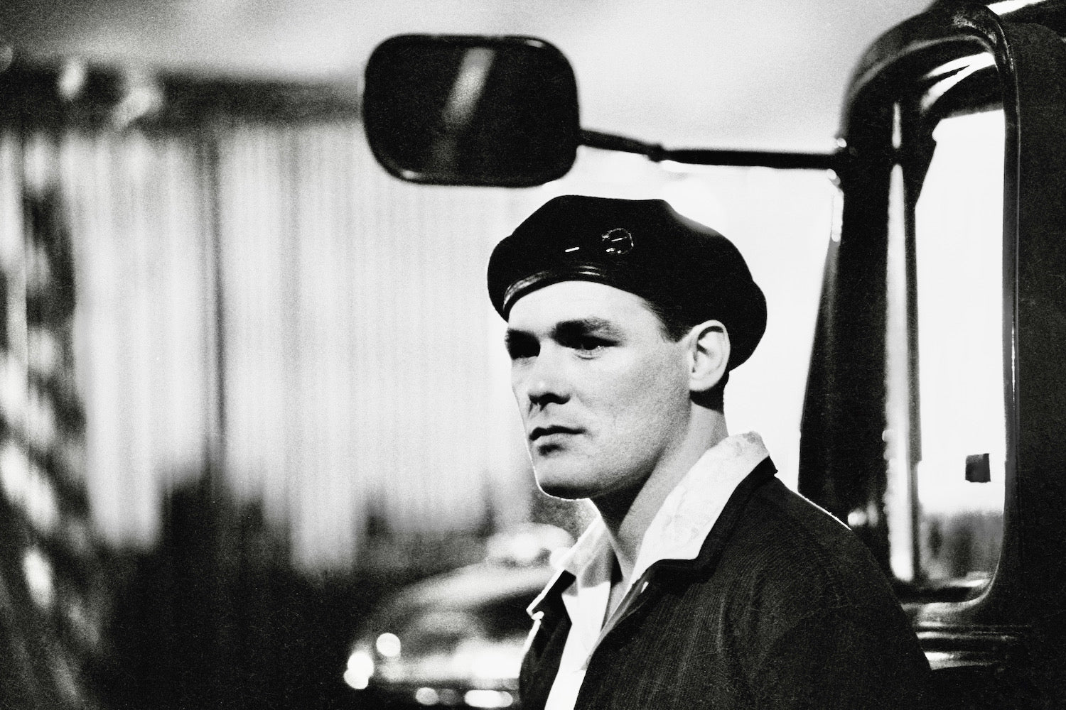Billy Mackenzie on the set of the Heart of Glass video 1988