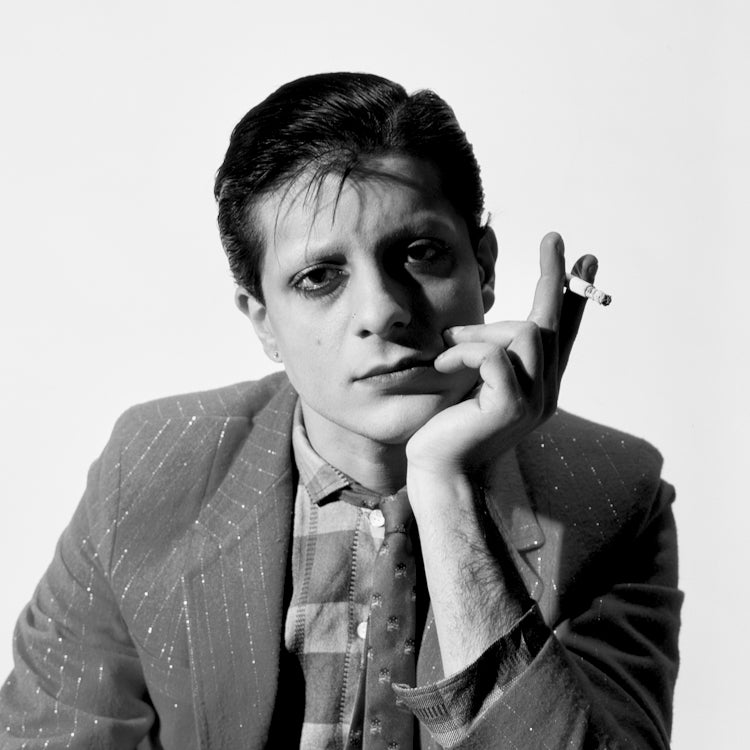 Mick Karn of Japan in London 1982 – STEVE RAPPORT PHOTOGRAPHY