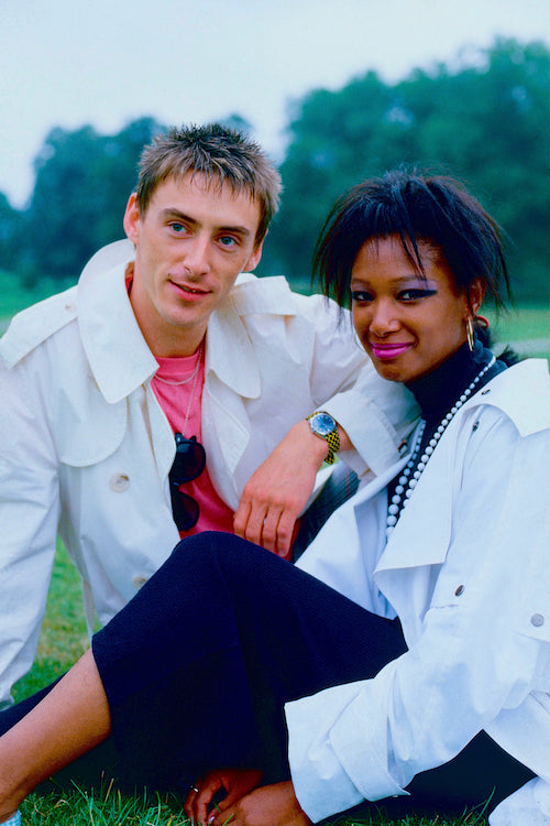 Paul Weller & Dee C. Lee of The Style Council in Hyde Park 1985 – STEVE ...