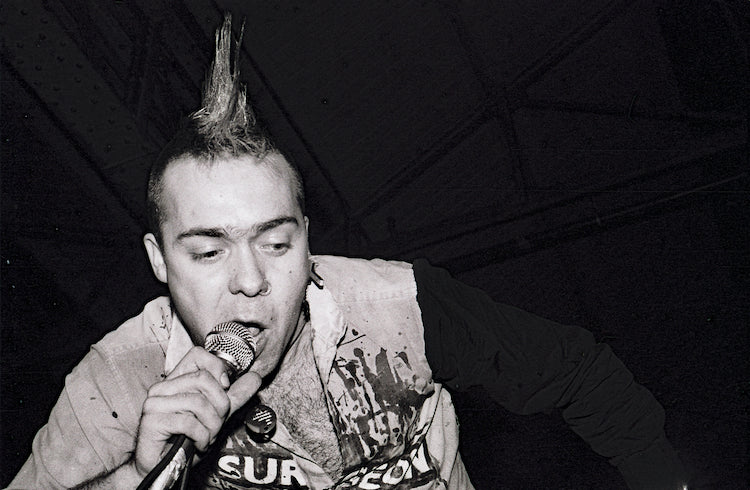 Wattie Buchan of The Exploited at Christmas on Earth 1981 – STEVE ...