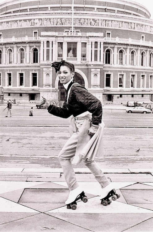 Dee C. Lee in the See The Day video outside the Royal Albert Hall ...